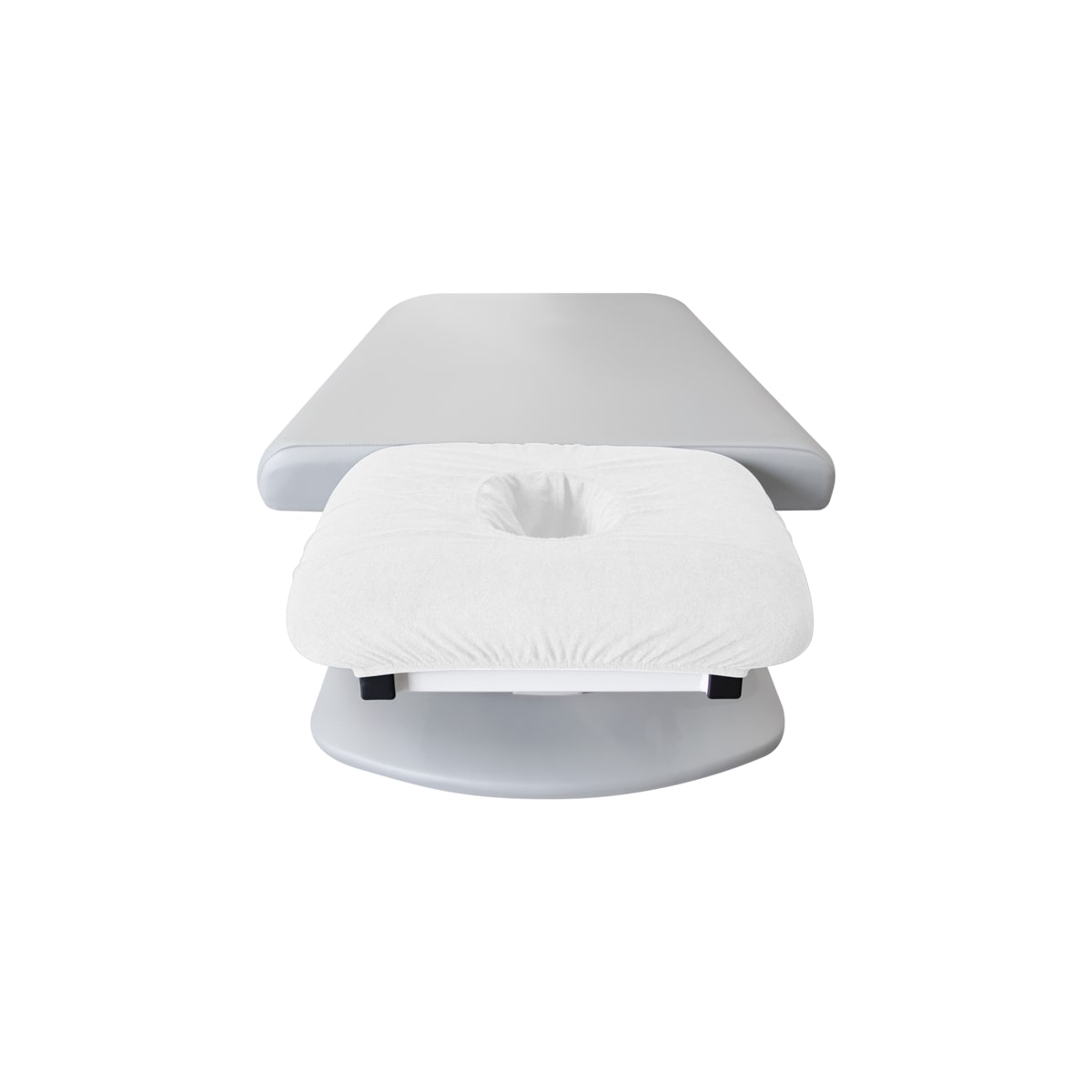 White Terry Towelling - Osteo Head Rest | Alevo